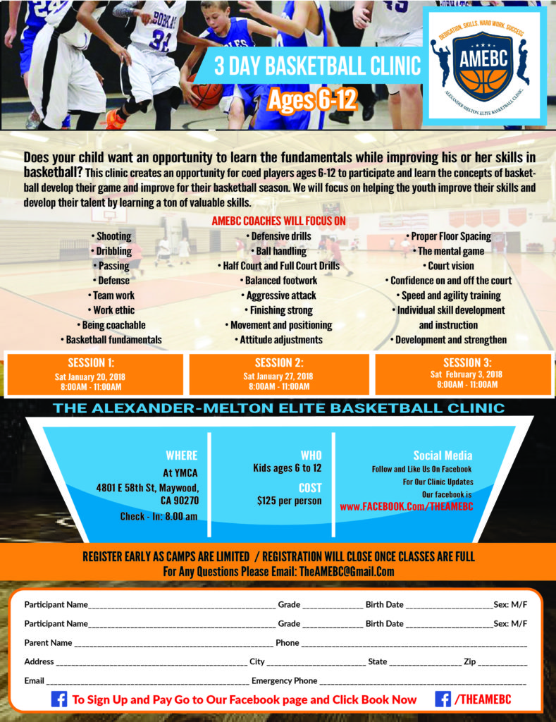 Clinics – Alexander-Melton Elite Basketball Clinic AMEBC